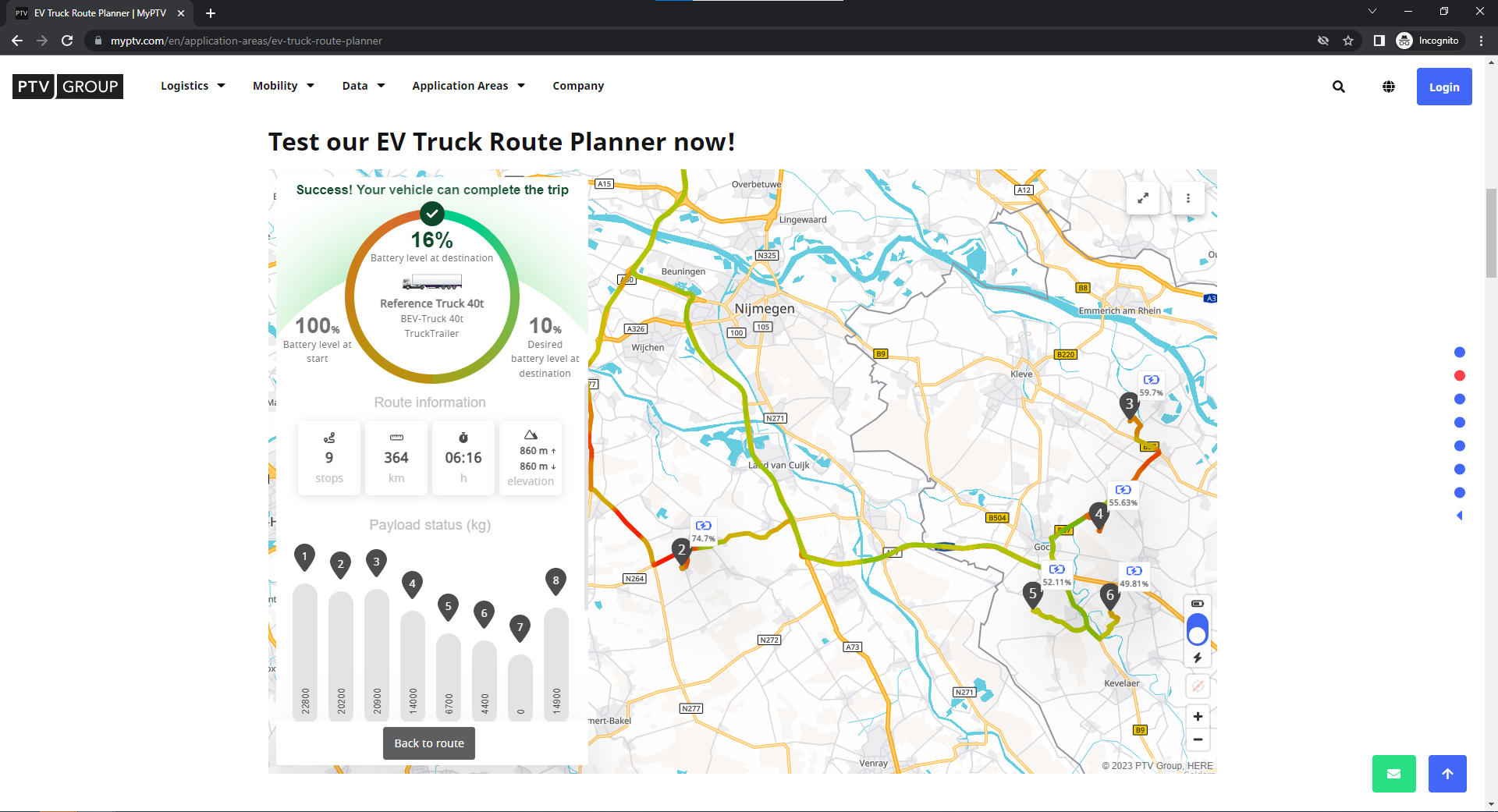 Interview with Michael: EV Truck Route Planning expert | PTV Logistics Blog